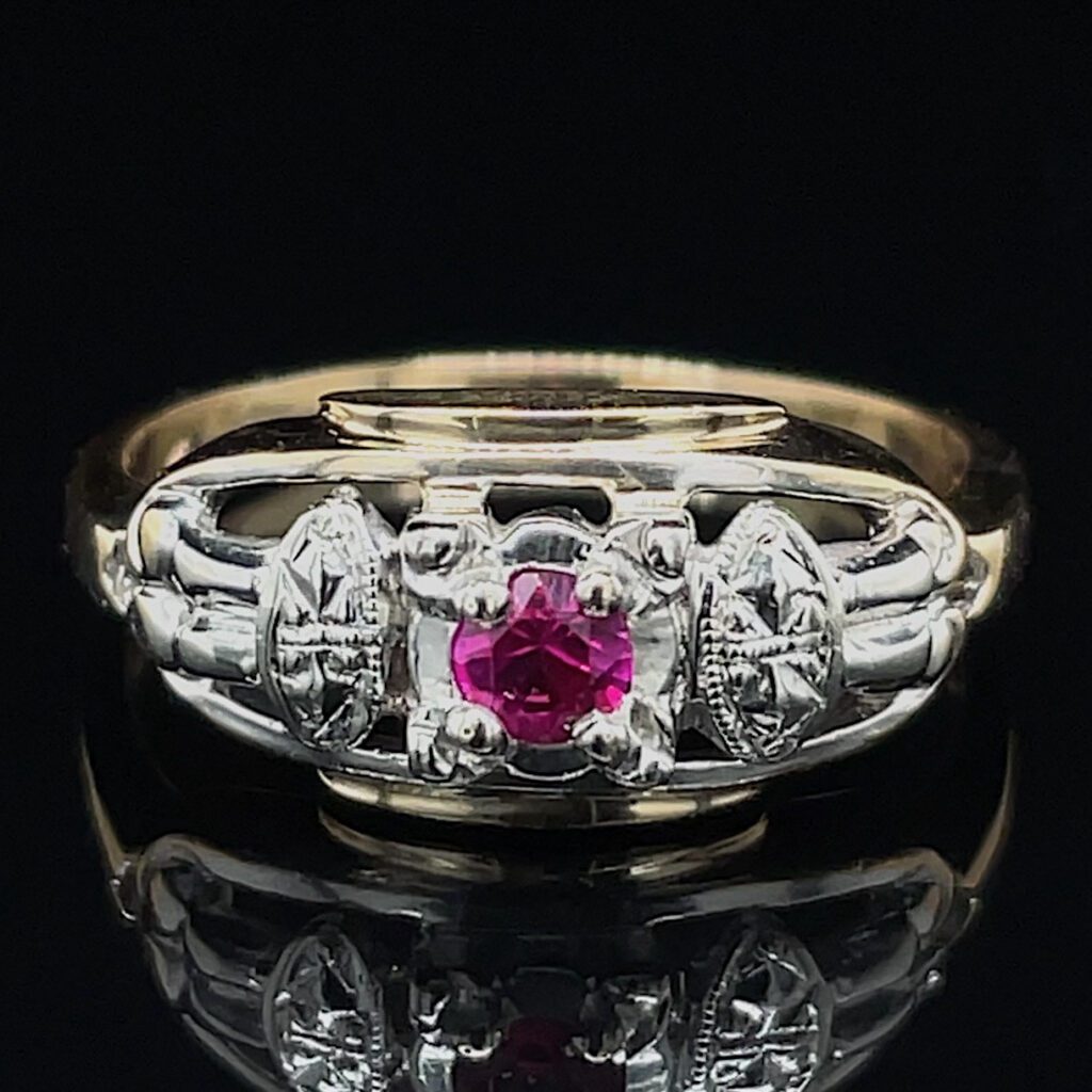 Art Deco Ruby Ring | Olympic Jewelry - Open For Walk-ins